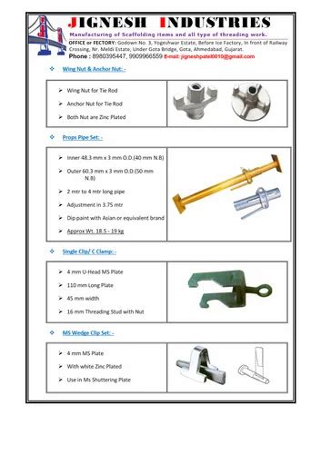 2x2 Mtr And 2x3 Mtr Mild Steel Scaffolding Acrow Prop For Construction Shape Round At Rs 67