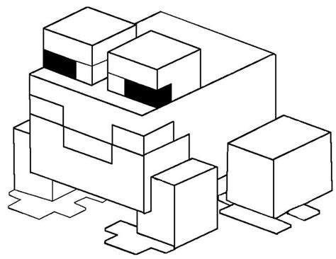 Minecraft Coloring Pages All Mobs In Better [2025]