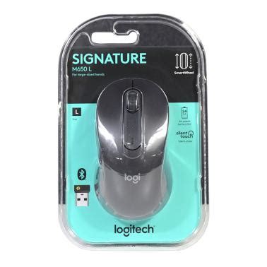 Logitech Signature M L Wireless Mouse Graphite Umart Com Au