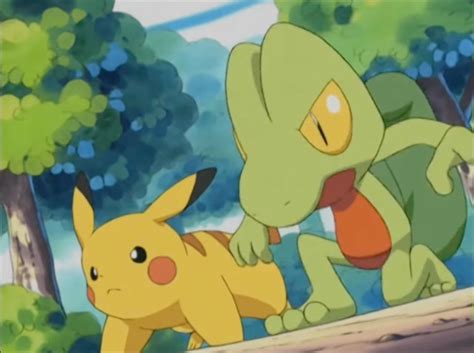 Pokemon Rs E14 Pikachu Treecko By Giuseppedirosso On Deviantart
