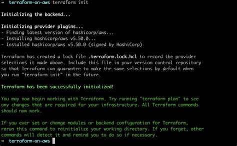 terraform on aws deploying aws resources