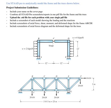 Solved Please Answer This Using Stadd Pro Software Solved Please Answer This Using Stadd Pro Software