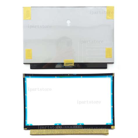 New For Dell Alienware M15 R3 Laptop Lcd Back Cover Front Bezel White