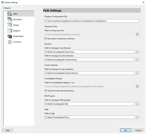 System Settings System Settings