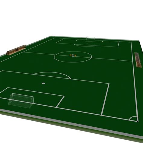 Football Field D Model