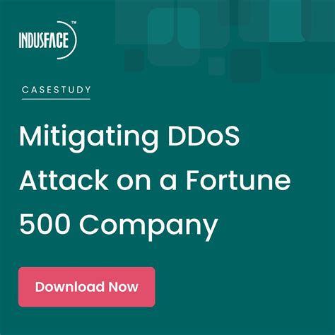 Indusface On Linkedin Mitigating A Botnet Driven Ddos Attack On A Fortune 500 Company Pdf