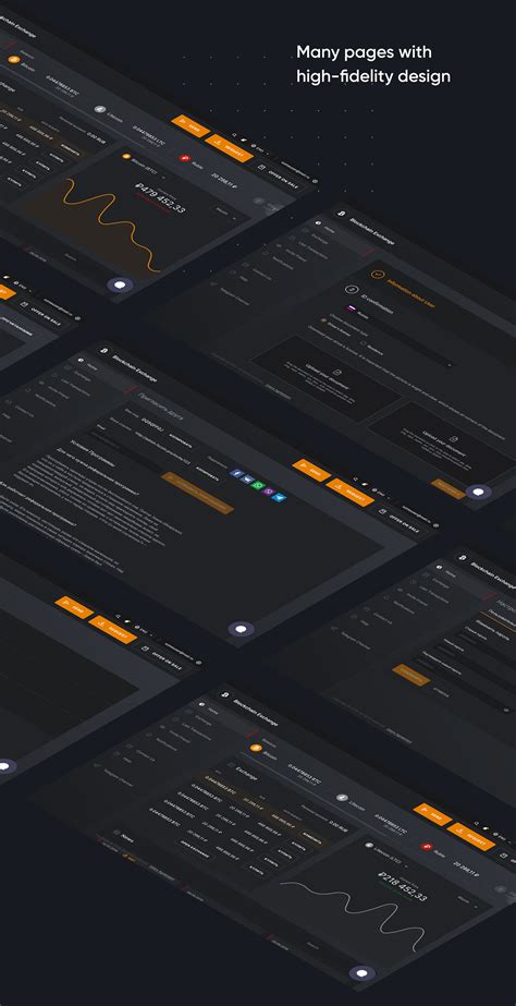 Blockchain Dashboard Behance