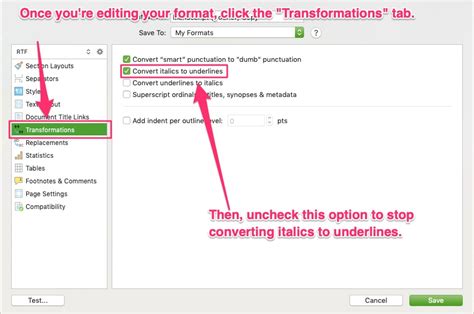 How Do I Get Rid Of Underlines Replacing Italics Scrivener For Macos Literature And Latte Forums