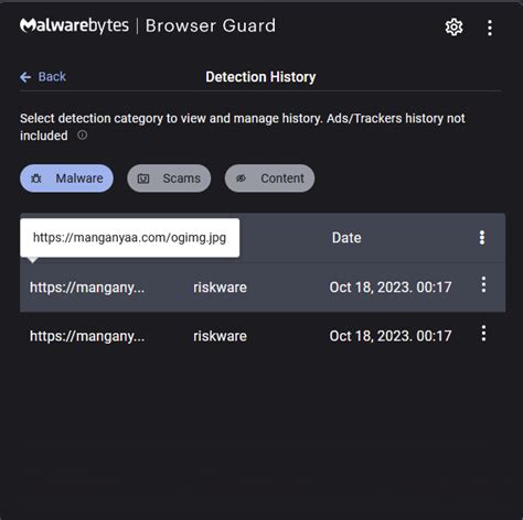 Browser Guard Reacted To A Site I Wasnt On Firefox Malwarebytes Forums