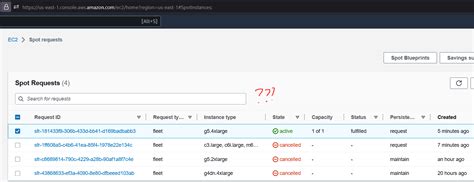 windows server 2022 custom ami deadline can t start spot fleet using g5 4xlarge while ec2