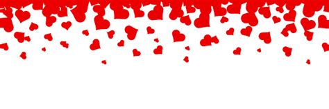 원활한 하트 테두리 날아다니는 빨간 하트 색종이 조각 발렌타인 데이 배경 와 빨갛게 떨어지는 하트 와 사랑의 개념 하트 프레임 귀여운에 대한 스톡 벡터 아트 및 기타 이미지