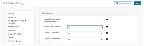 Multi Column Layouts For Customizations