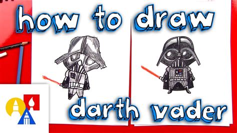 How To Draw A Cartoon Darth Vader YouTube