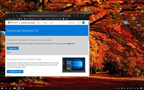 Windows Version October Update Re Releases On November Pureinfotech