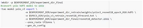 Convert Hdf5 Yolov3 Model To Onnx TAO Toolkit NVIDIA Developer Forums