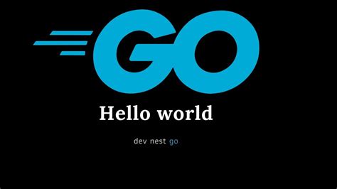 Golang Hello World Youtube