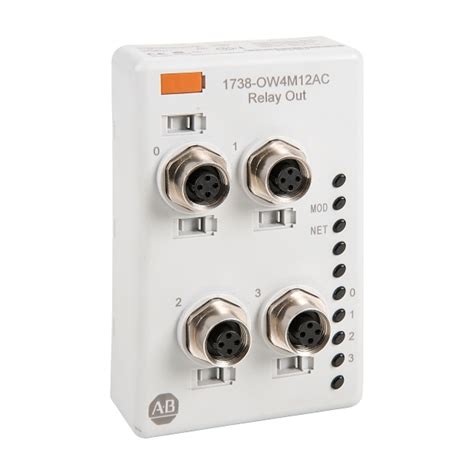 Allen Bradley On Machine Distributed Io Armorpoint Io 4do Relay Isolated Module Ac Micro