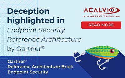 Deception Tech In Endpoint Security Architecture Acalvio