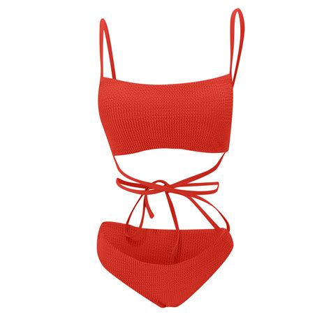 Shapewear Bathing Suits For Women Push Up Womens Swimwear High Waisted Cute Bikini Swim Suits