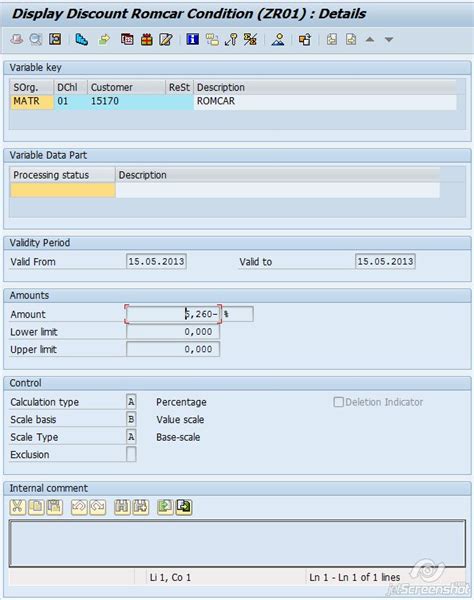 Solved Price Condition Only For Invoices And Return Order Sap