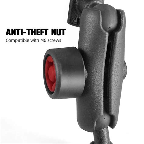 고품질 도난 방지 안정적인 핀 잠금 보안 노브 키 1 인치 암 소켓 전화 홀더 마운트 핀 잠금 보안 노브 1 개 Aliexpress