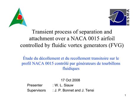 Pdf Transient Process Of Separation And Attachment Over A Naca 0015