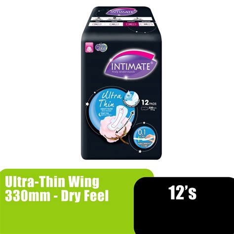 Intimate Ultra Thin Wing Night Use Heavy Flow 330mm 12s