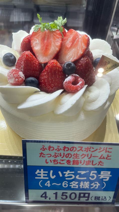 いちごの生クリームデコレーションケーキ モルトボーノのブログ