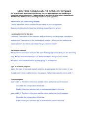 EDGT983 Assessment Task 2A Template 1 Docx EDGT983 ASSESSMENT TASK