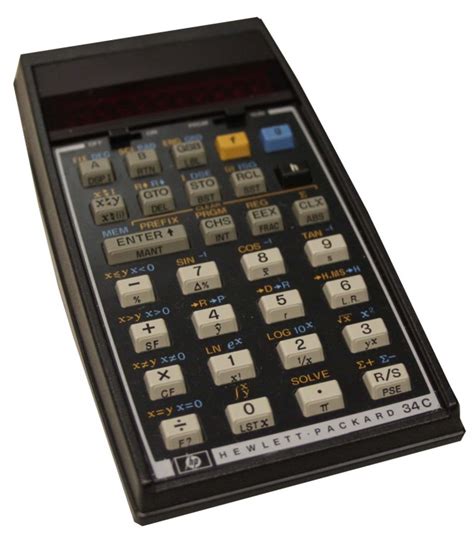 Hp C Programmable Scientific Calculator Computing History