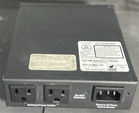 Synaccess Networks Np 0201d T Netbooter Power Distribution Unit As Is Ebay