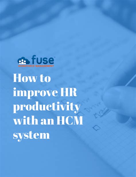 Download How To Improve Hr Productivity With An Hcm System Ebook