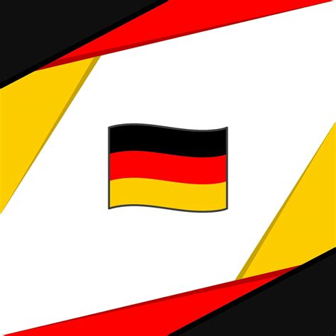 Germany Flag Abstract Background Design Template Germany Independence