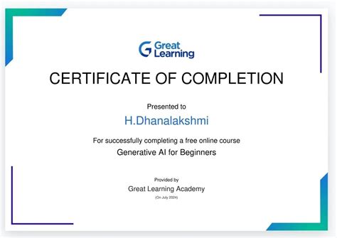 Dhana Lakshmi On Linkedin Excited To Share That Ive Completed The