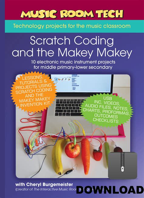Scratch Coding For The Music Room Makey Makey Edition PD Download Music Room