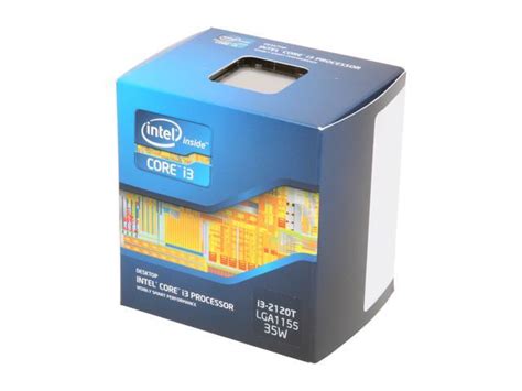 Intel Core I3 2120T Core I3 2nd Gen Sandy Bridge Dual Core 2 6 GHz LGA 1155 35W Intel HD