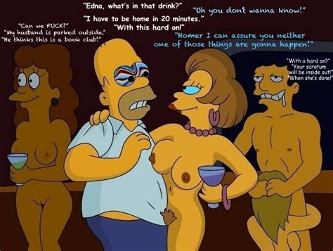 Rule 34 Cougar Drugged Edna Krabappel Felation Homer Simpson