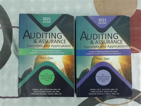 Auditing And Assurance 2021 Asuncion Ngina And Escala Part One And Two Hobbies And Toys