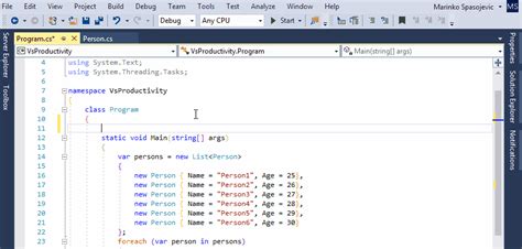 Basic Tips And Tricks To Boost Productivity In Visual Studio