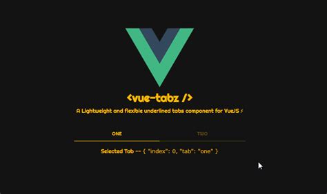 Tab Vue Js Examples