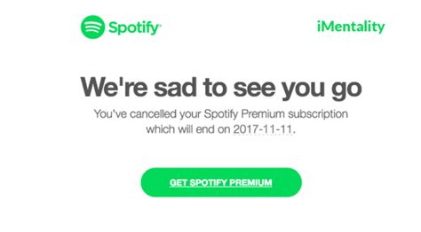 How To Cancel Your Spotify Premium Subscription Imentality