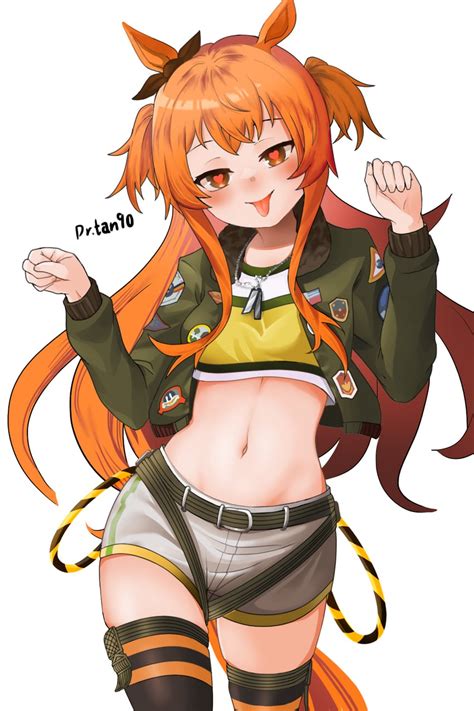 Mayano Top Gun Umamusume Drawn By Dr Tan Degrees Danbooru