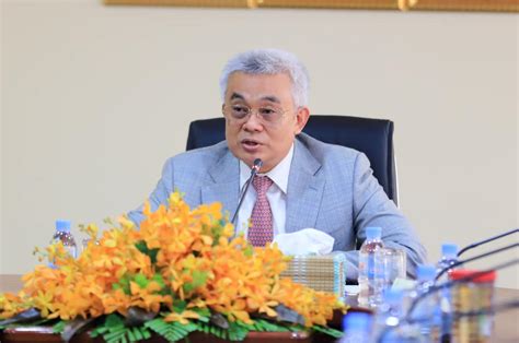 ឯកឧត្តមរដ្ឋមន្ត្រី ត្រាំ អុីវតឹក អញ្ជើញធ្វើបទបង្ហាញឯកសារទស្សនាទានស្ដីពី