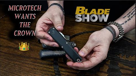 Like Automatics Dont Miss These New Microtechs Blade Show 2024 Youtube