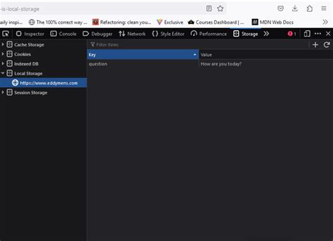 Handling Browser Storage Cookies Local Storage Session Storage Dev Community