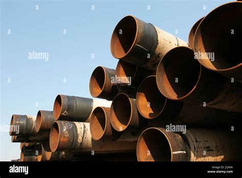 Industry Industrial Steel Rusty Rust Heap Pile Many Blue Closeup Industry Stock Photo Alamy