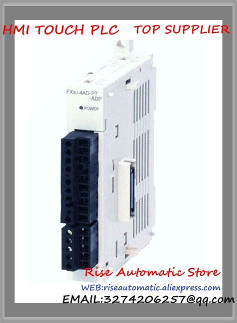 Fx3u 4ad Tc Adp Plc New Original Analog Special Adapter Locker