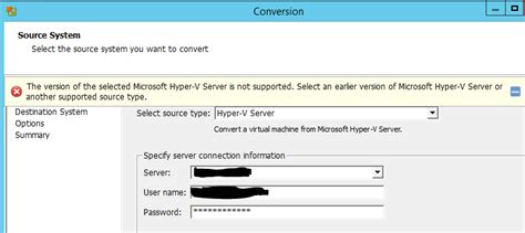 Solved Hyper V To Vmware Vm Conversion Fails With Vmware Vcenter