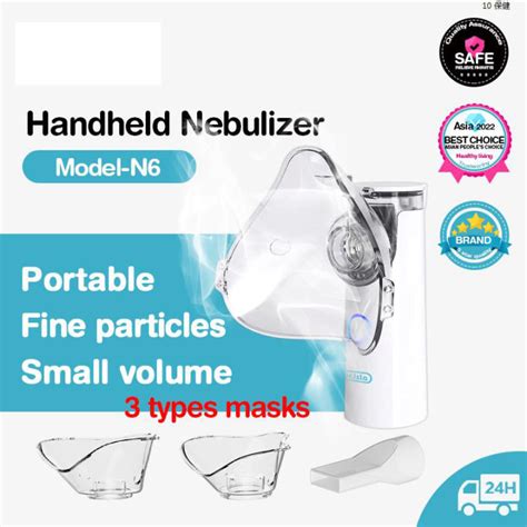 Handheld Portable Nebulizer Ultrasonic Nebulizer Spray Mini Inhaler Cough Phlegm Mesh Nebulizer