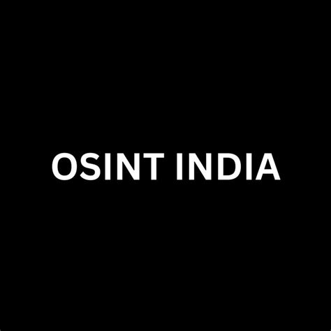 Osint Ambition Launches Osint India Initiative Swayam Sopnic Posted On The Topic Linkedin